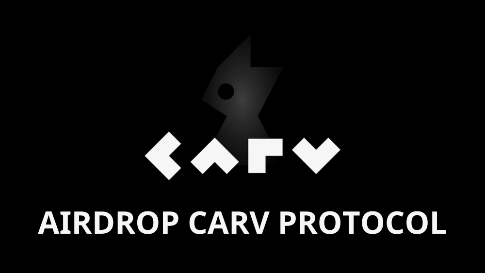 Instructions for hunting Carv Protocol airdrop Instructions for hunting Carv Protocol airdrop