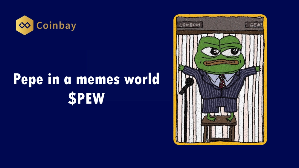 PEW token là gì? Memecoin Pepe in a memes world