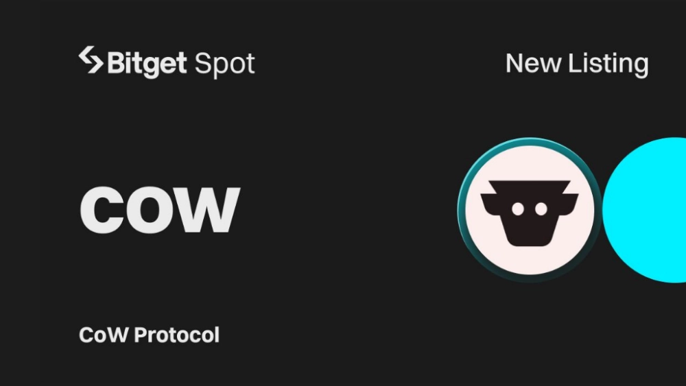 Bitget lists CoW Protocol (COW token)