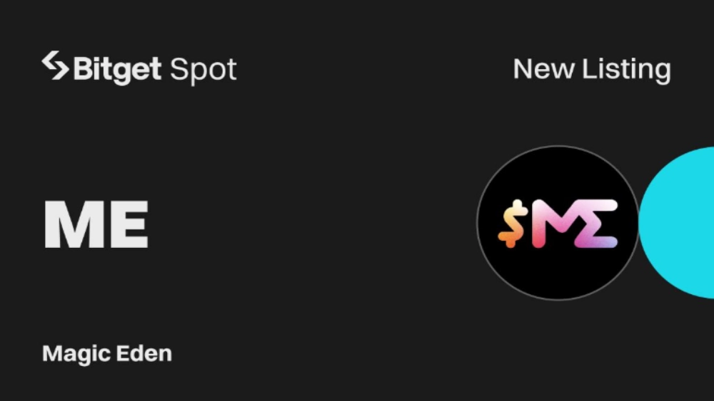 Bitget lists Magic Eden (ME token)
