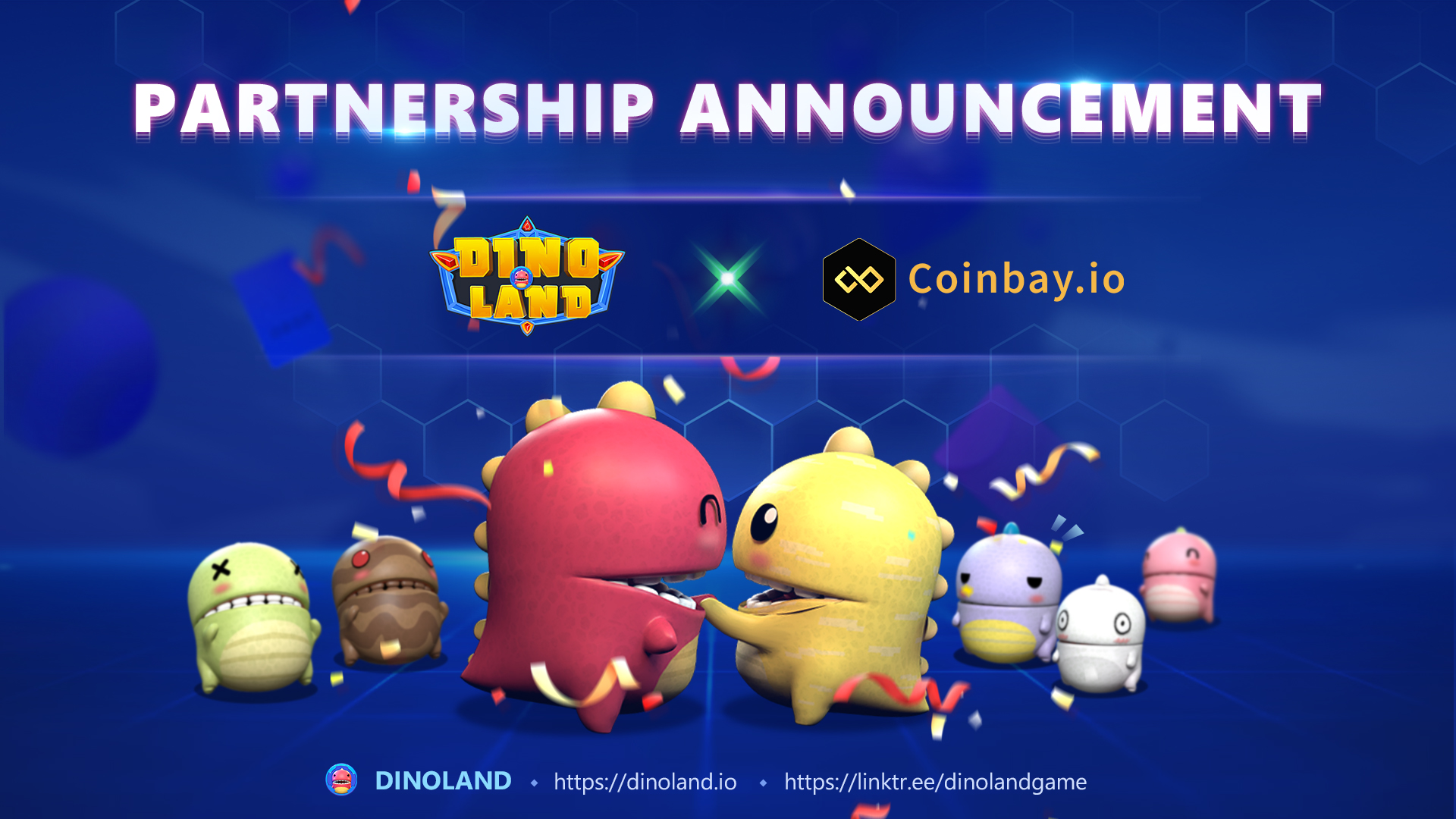 Partnership Announcement: Coinbay x Dinoland (Vietnamese below)